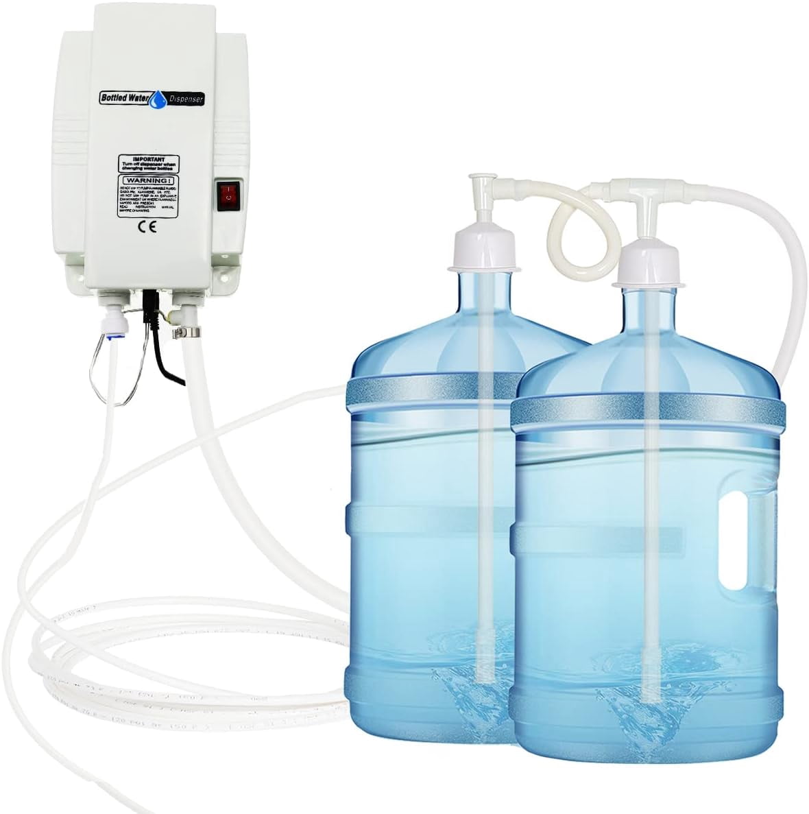 Bottled Drinking Water Pump System Double-Tube Power 25W, Bottled Water ...