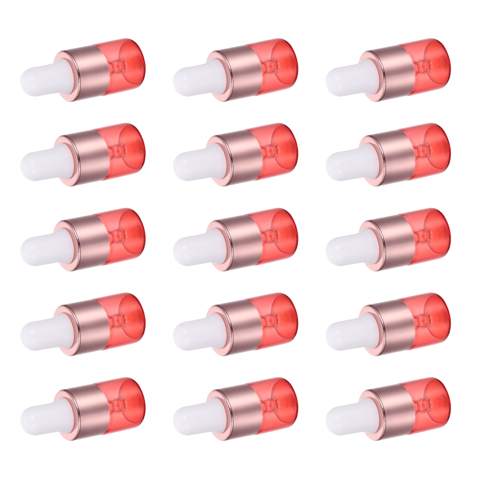 ifundom 20 Pack Clear Tiny Glass Dropper Bottles Travel Size Liquid ...