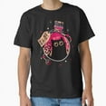 Bottled Menace Evil Black Cat Retro Aesthetic H38616 Unisex T-Shirt, Up ...