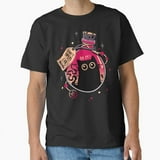Bottled Menace Evil Black Cat Retro Aesthetic H38616 Unisex T-Shirt, Up ...