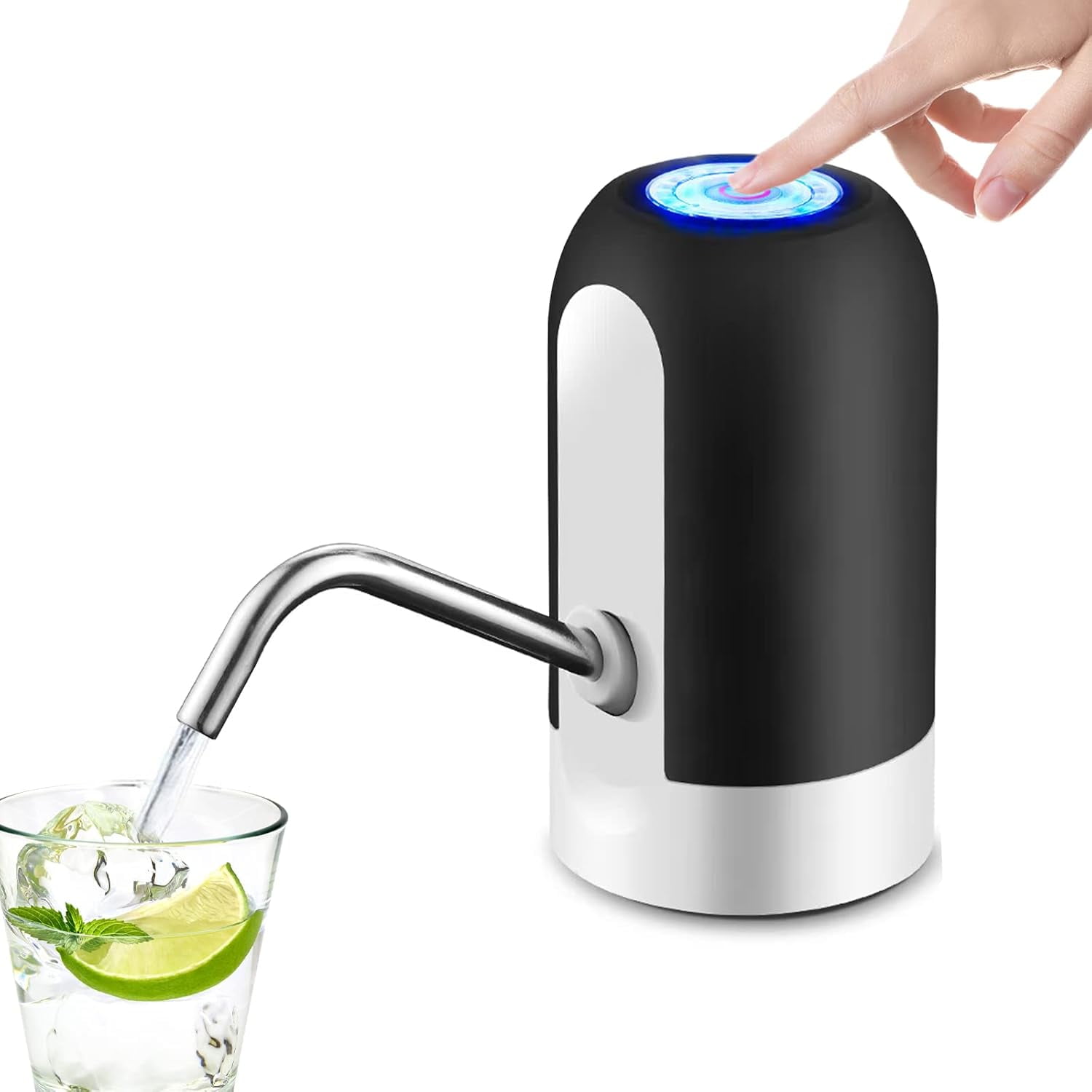 Bottled Water Dispenser Portable Electric Water Pump for Universal 5 ...