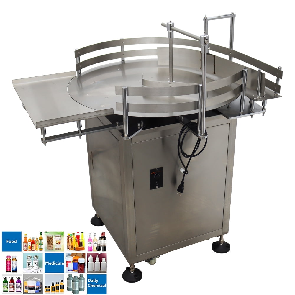 Bottler Sorting Machine Distributor Conveyor Stacking Table Rotates 31 ...