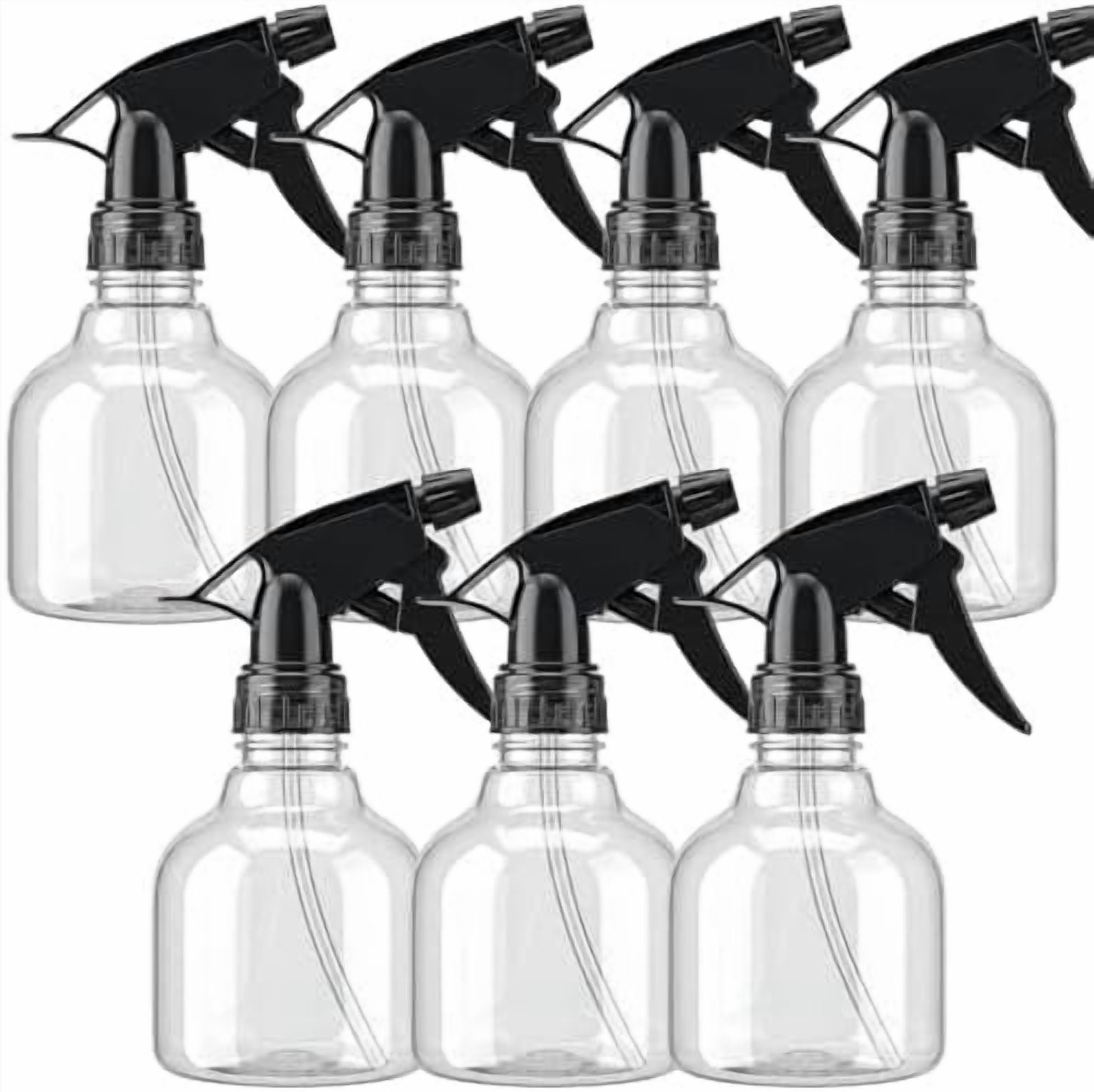 Bottles 7 count 8oz Empty Plastic Bottle with Adjustable Nozzle for ...