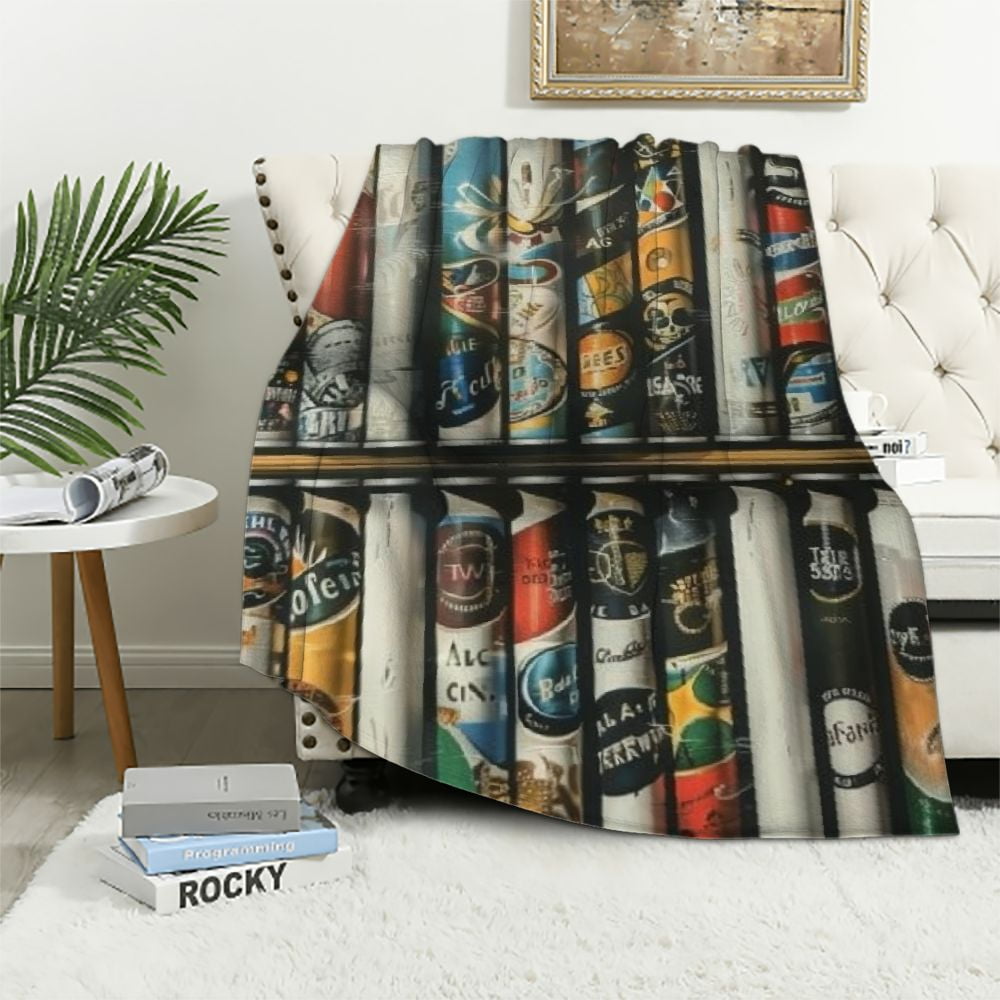 Bottles Beer Micro , All Seasons Warm for Bed Sofa Couch Camping and ...