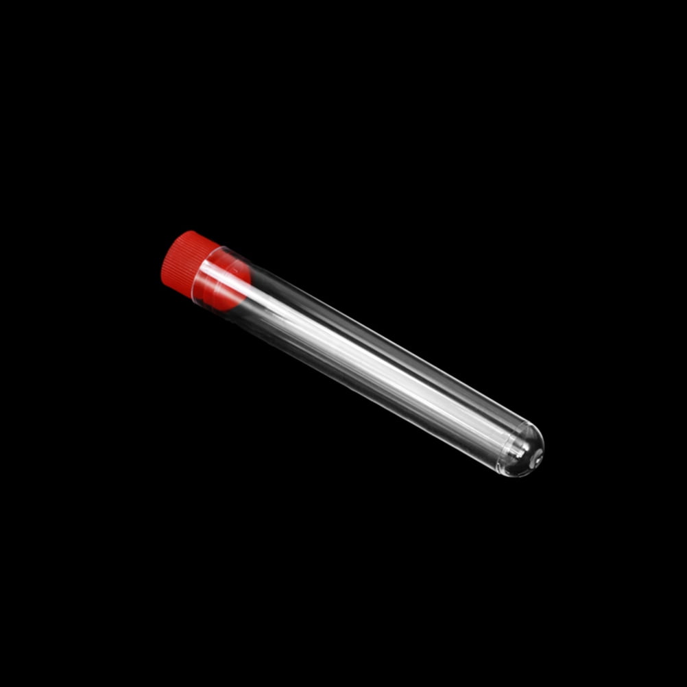 Bottles For Needles Storage, 10 Pcs 8.5 x 1.3CM Transparent Plastic ...