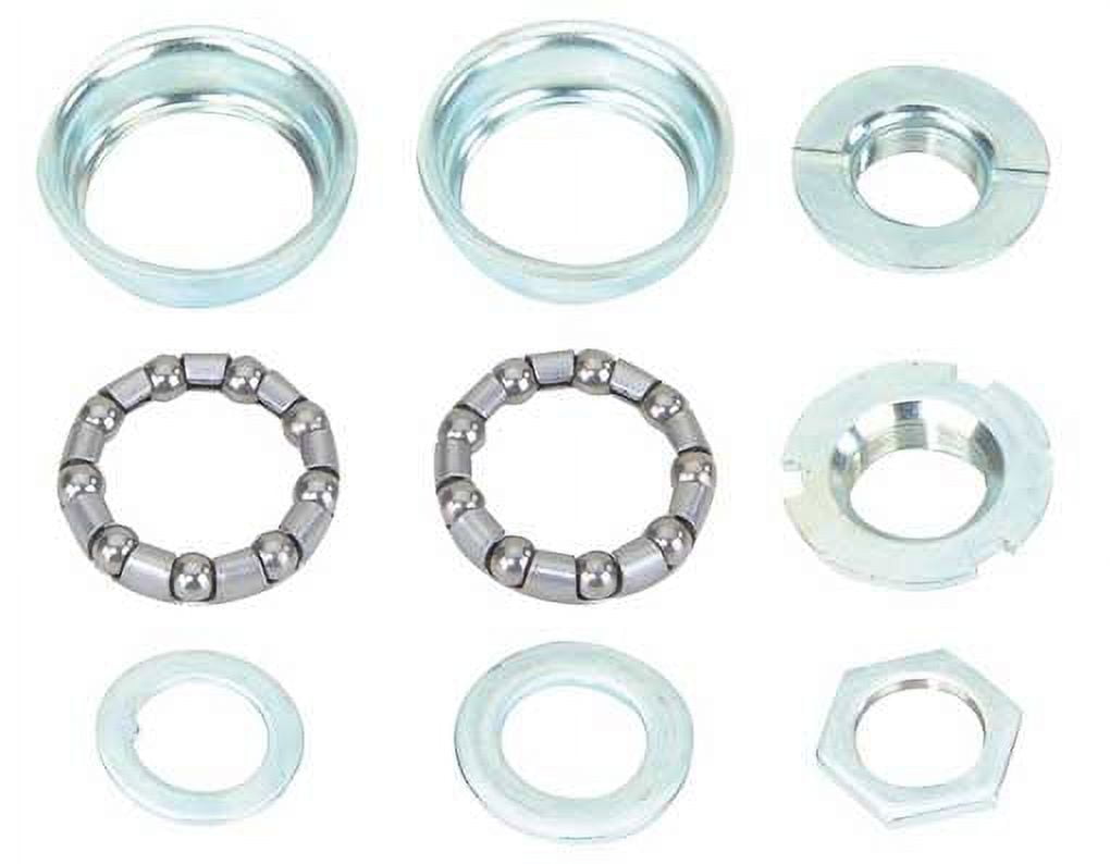 Bottom Bracket Set 1/Piece Crank 5/16x9 24t Chrome.bicycle bottom ...