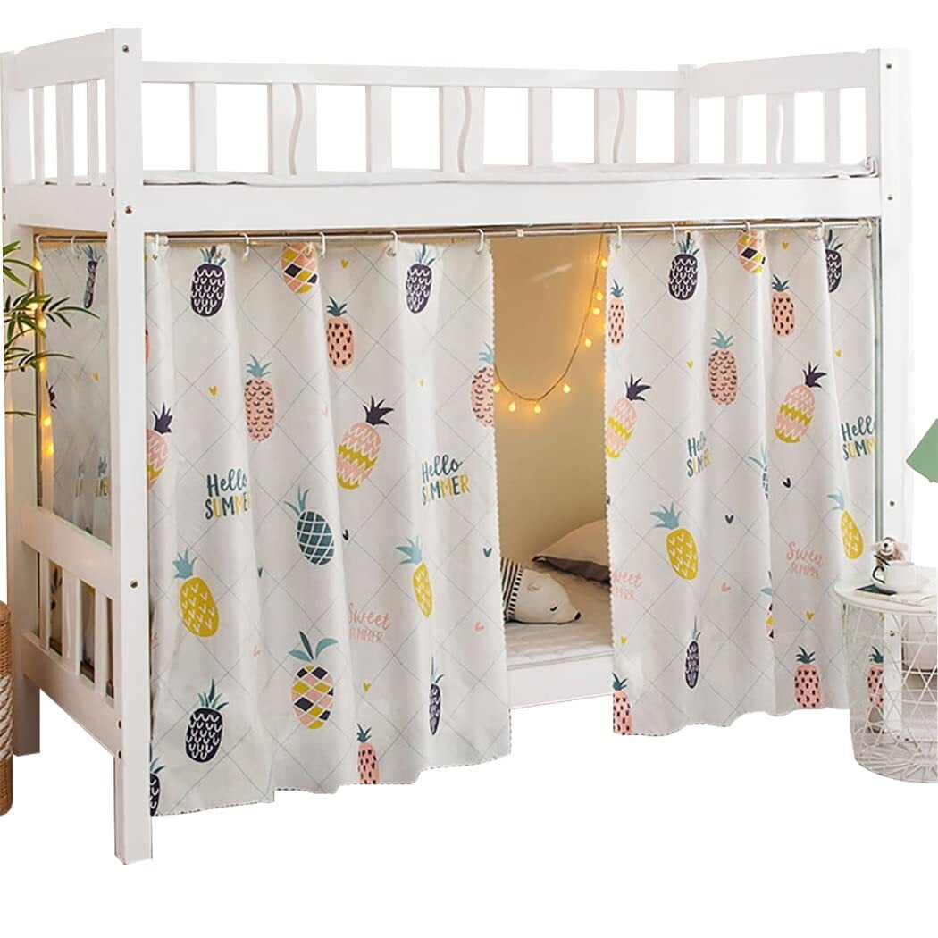 wang Bottom Bunk Bed Curtains Privacy Cloth Underbed Curtains for Low ...