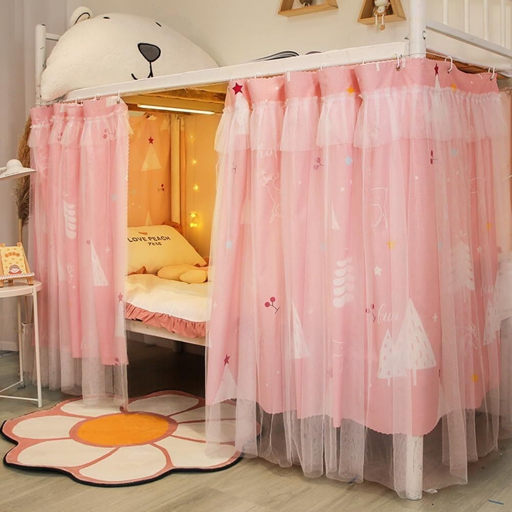 Bottom Bunk Bed Curtains Students Dormitory Bunk Bed Curtains Loft ...