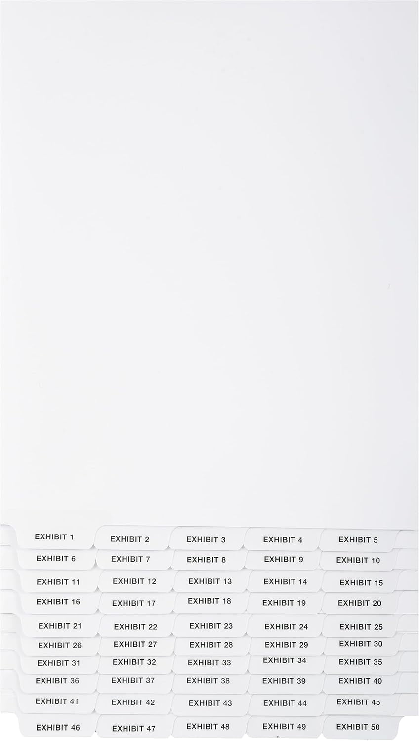 Bottom Exhibit Tabs 1-50 - Walmart.com