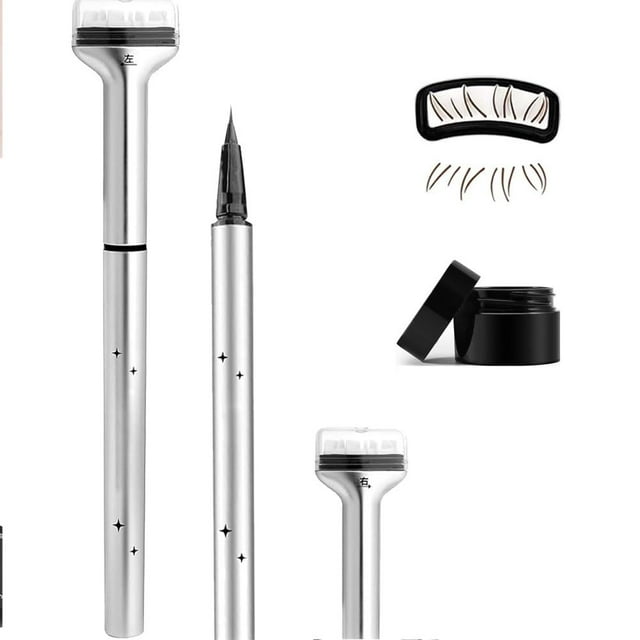 Bottom Eyelash Stamp Kit, Waterproof & Lasting Lower Lash Stamp Set, 2 ...