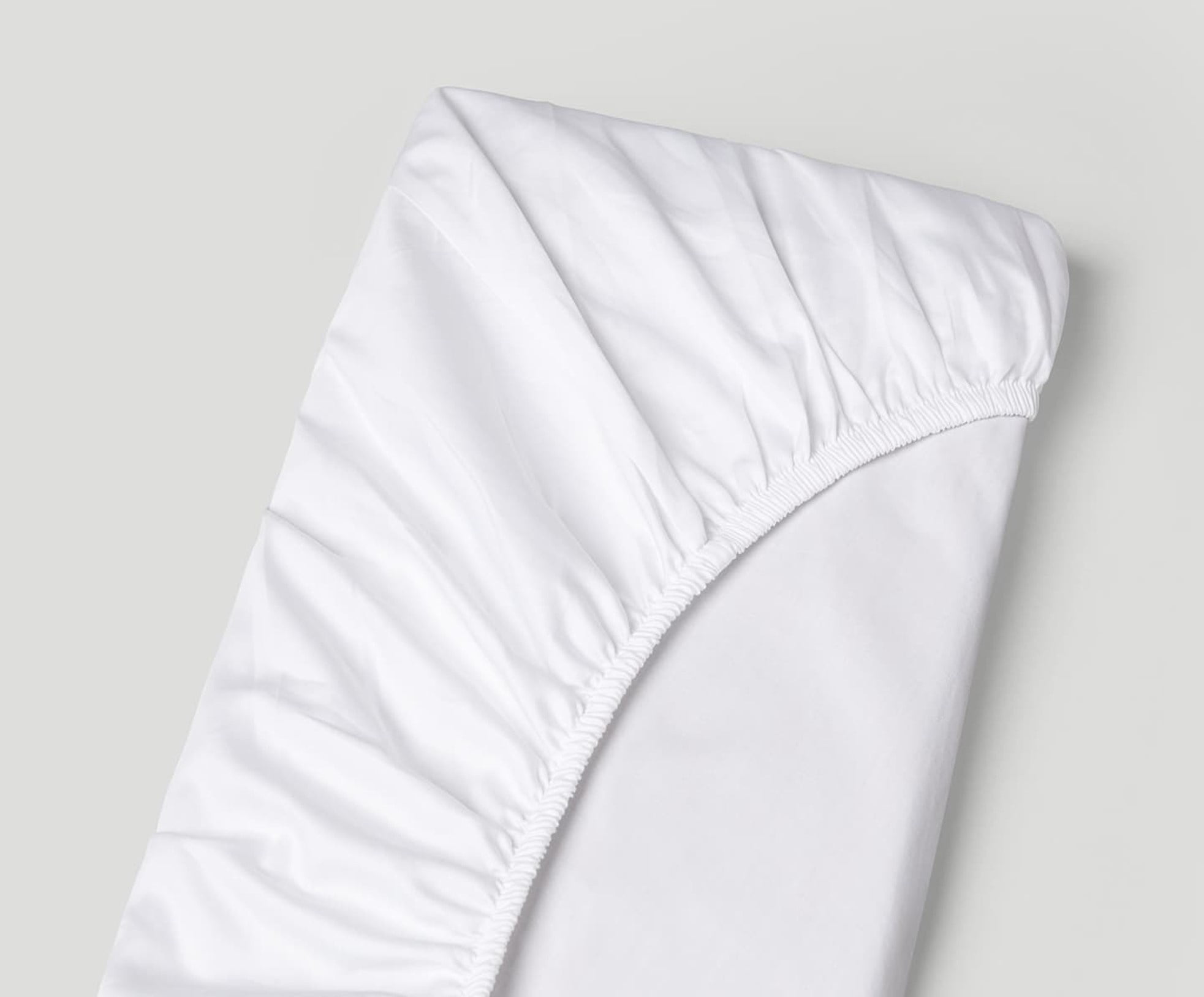 Bottom Fitted Sheet, 1000-Thread-Count Egyptian Cotton Percale Weave ...