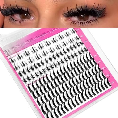 Bottom Lash Clusters with Spikes 13-21mm Lash Spikes and 6-7mm Bottom ...