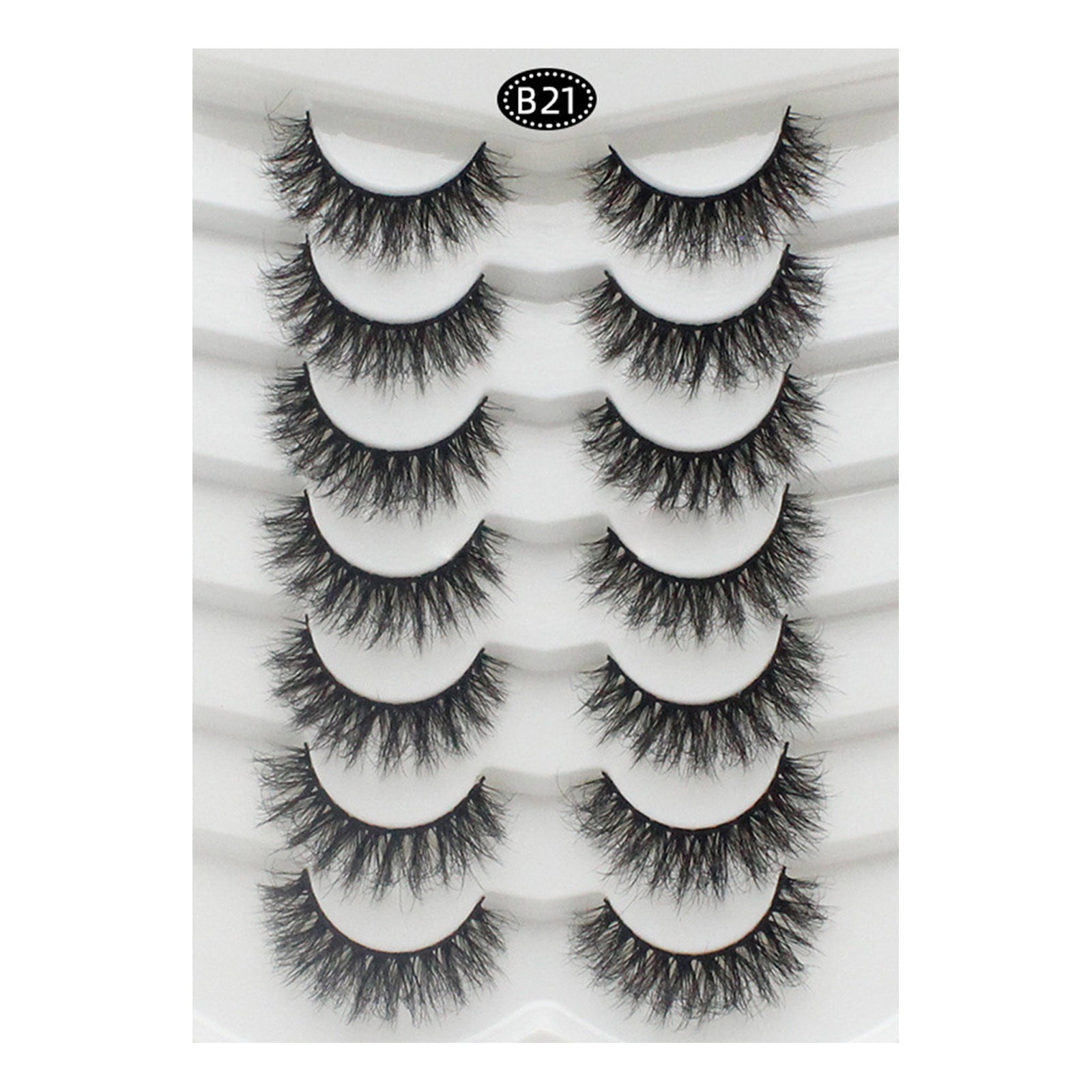 Bottom Lashes Cluster Extensions Long Eyelash Trays Empty Multiple ...