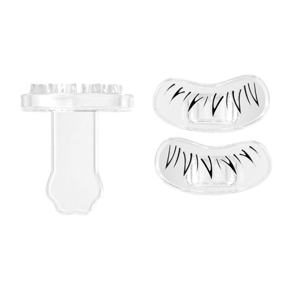 Bottom Lashes Stamp Kit Silicone Lower Lash Clusters Extensions Too Lot ...