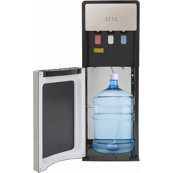 Bottom Loading Water Dispenser, 500W Floor Standing Water Cooler for 5 ...