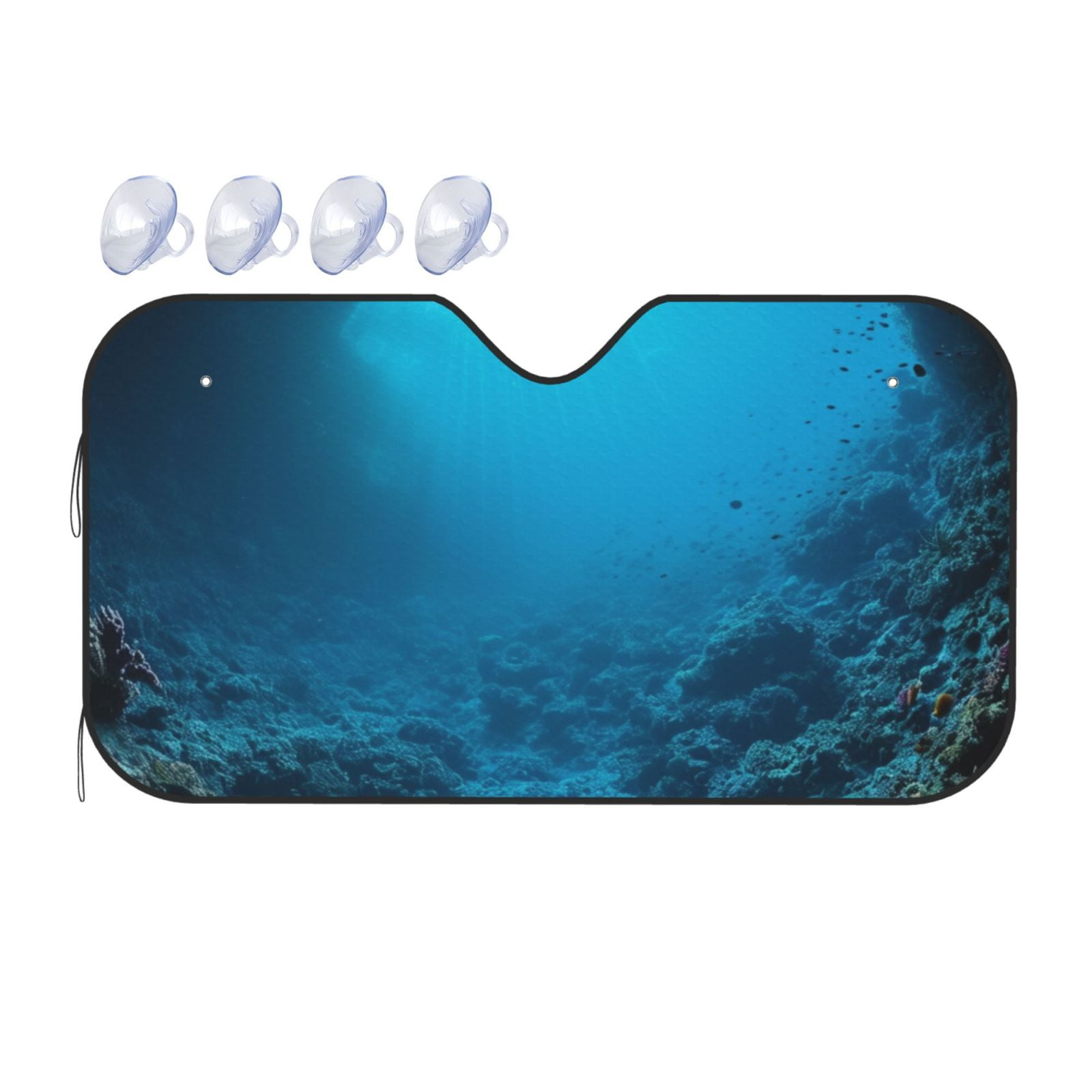 Bottom Sea Design Car Windshield Sun Shade Sun Reflector Sunshade ...