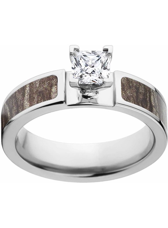 Pink Camo Engagement Ring