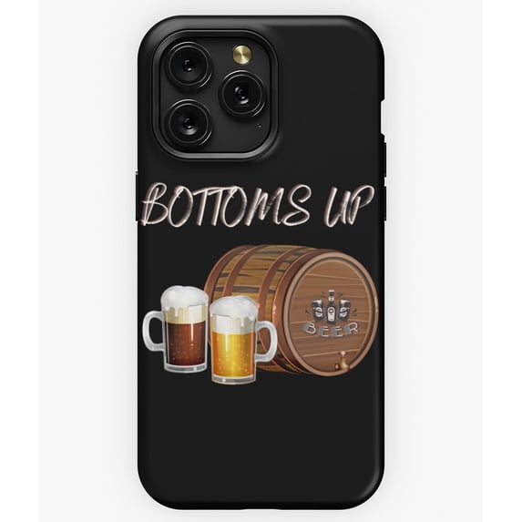 Bottoms Up Beer O'Clock Summer M3629 Phone Case for iPhone 17 16 15 14 ...
