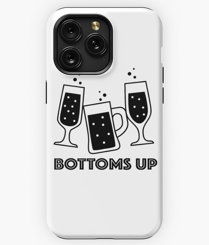 Bottoms Up Beer Sticker Art M3637 Phone Case for iPhone 17 16 15 14 13 ...