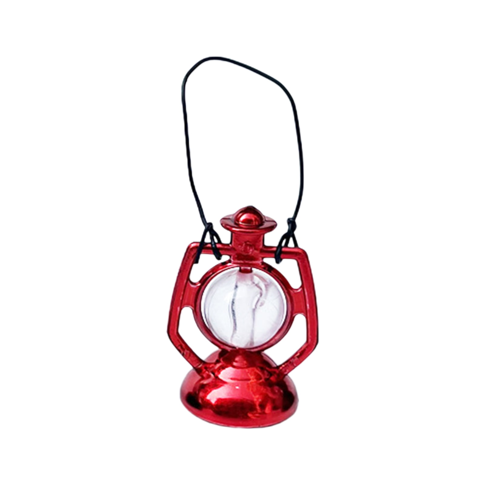 Bottone 1/12 Dollhouse Miniature Kerosene Oil Lamp for Kids Pretend for ...