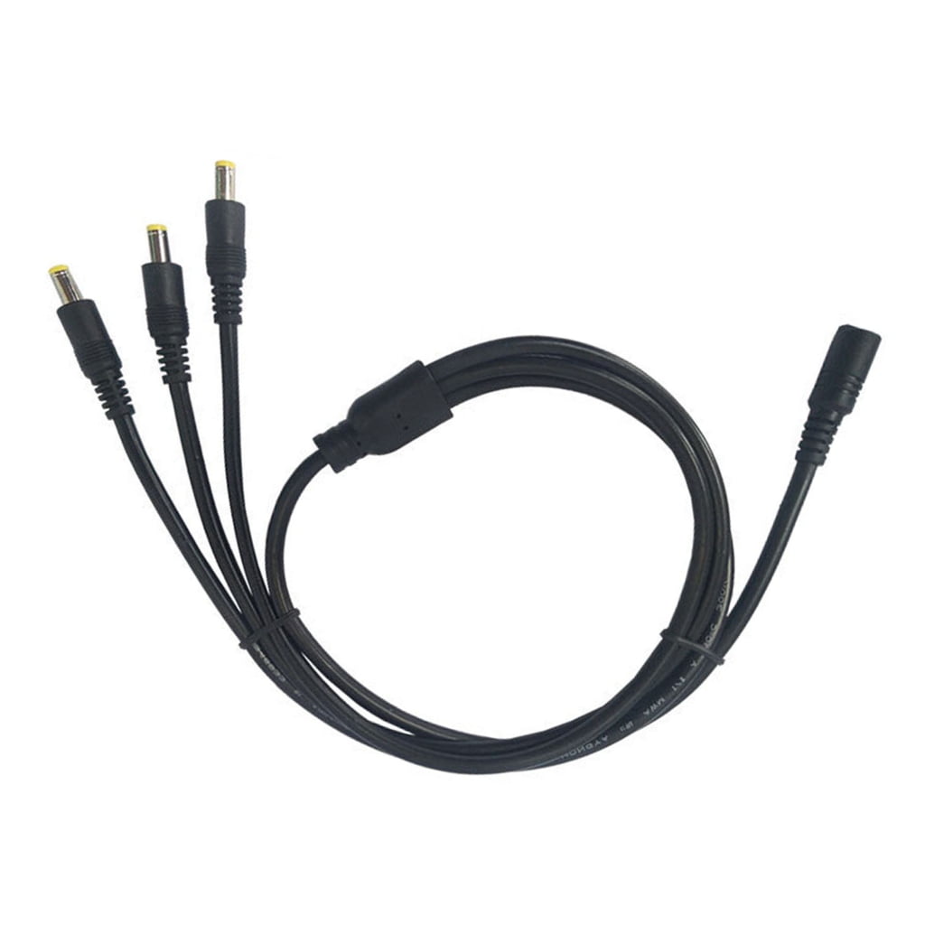 Bottone 1 Female to 2/3/4/5/8/10 Male Power Splitter Cable 2.5x5.5mm ...