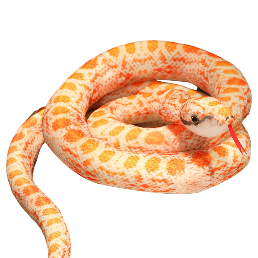 Bottone 100cm Life Like Snake Plush Dolls With Simulation Pattern Plush ...