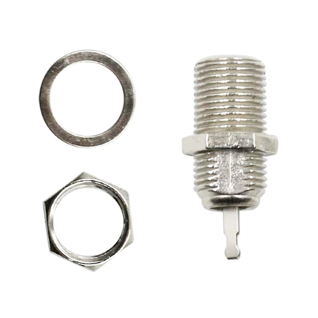 Bottone 1Set Durability Zinc Alloy F Type Coupler Adapter Connector F81 ...