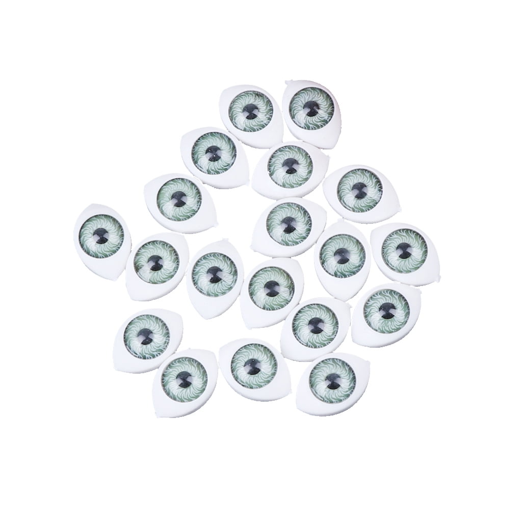 Bottone 20Pcs Plastic for Doll Safety Eyes For An1ma1 Toy Puppet Making ...