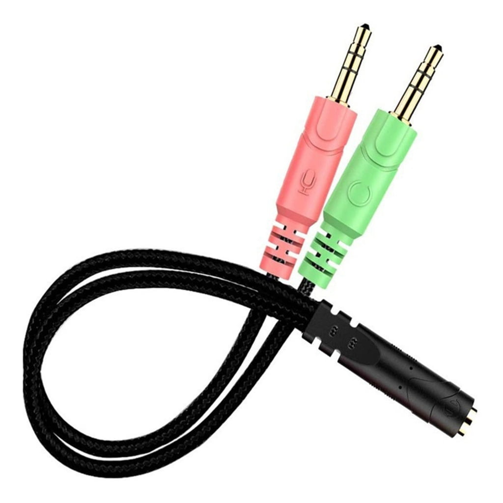 Bottone 3.5mm Y Splitter Cable Headphone Splitter With Gold Plate ...