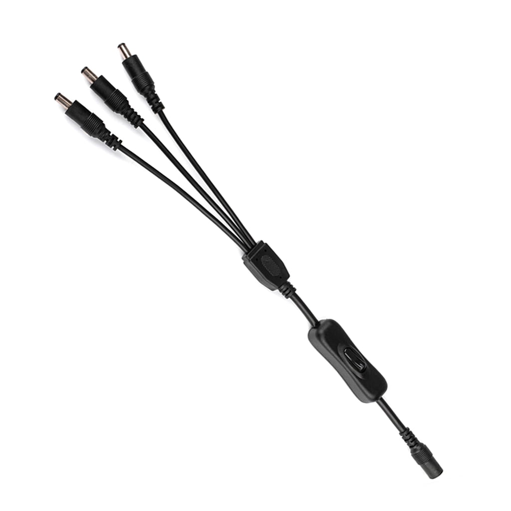 Bottone 30cm DC5521 Y Splitter Adapter Cord Cable 30CM 11.8inches for ...