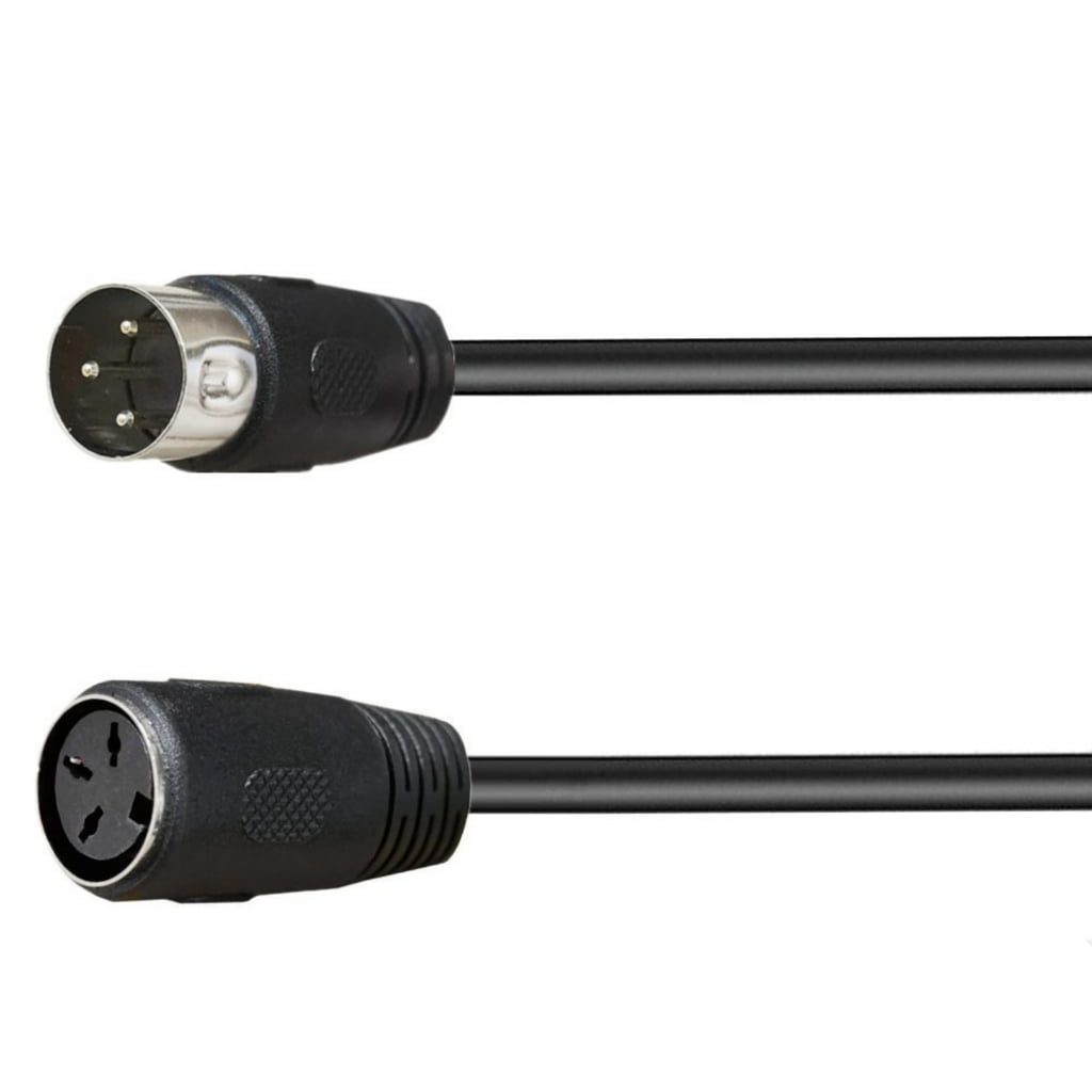 Bottone 50cm-5m DIN Male to Female Connector Cord 3Pin Signal ...