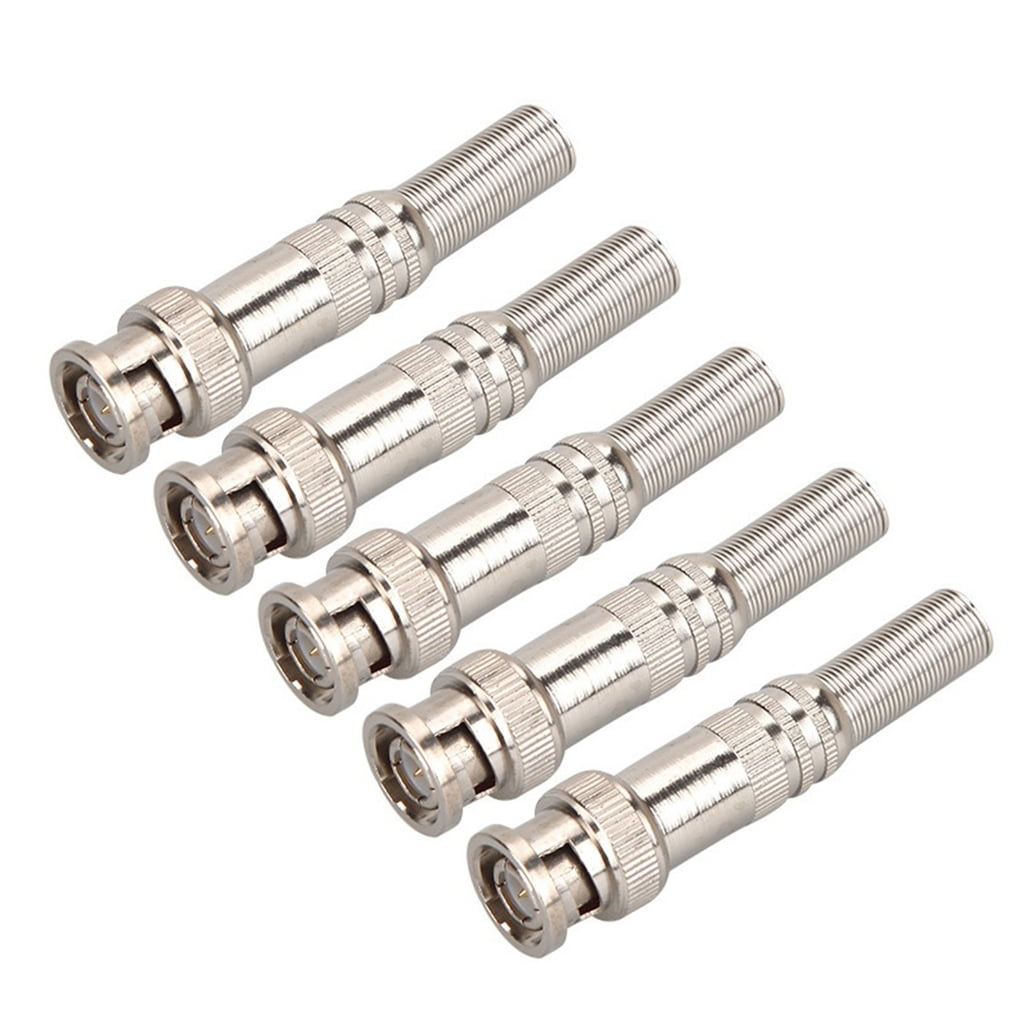 Bottone 5Pcs/10Pcs BNC Compression Connector Screw On Coaxial Terminal ...