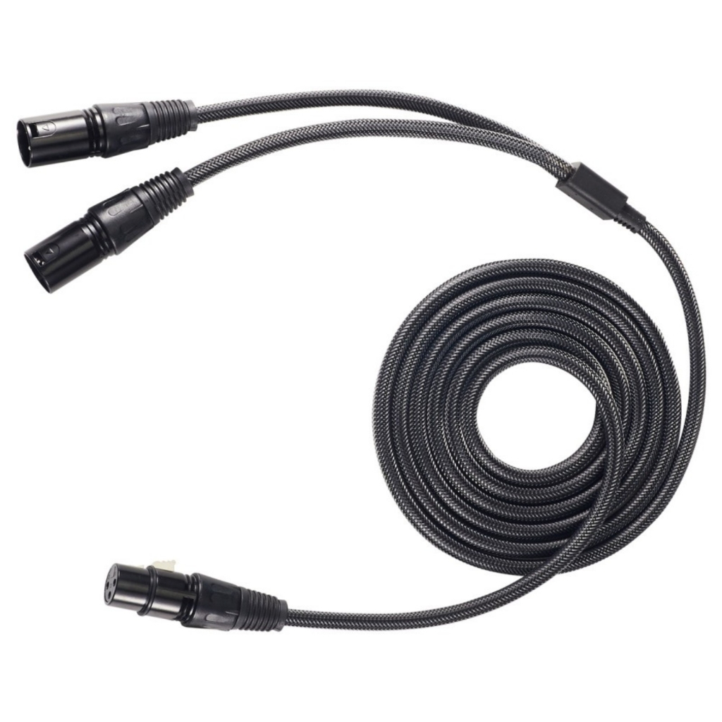 Bottone 6.35mm Female To 2XLR Male Sound Extension Cord Microphone ...
