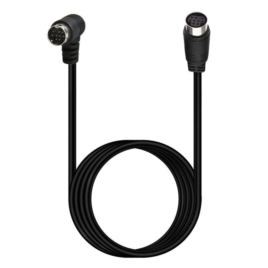 Bottone 9Pin Mini DIN Cord S-Video Video Cable 9Pin Mini Din Adapter ...