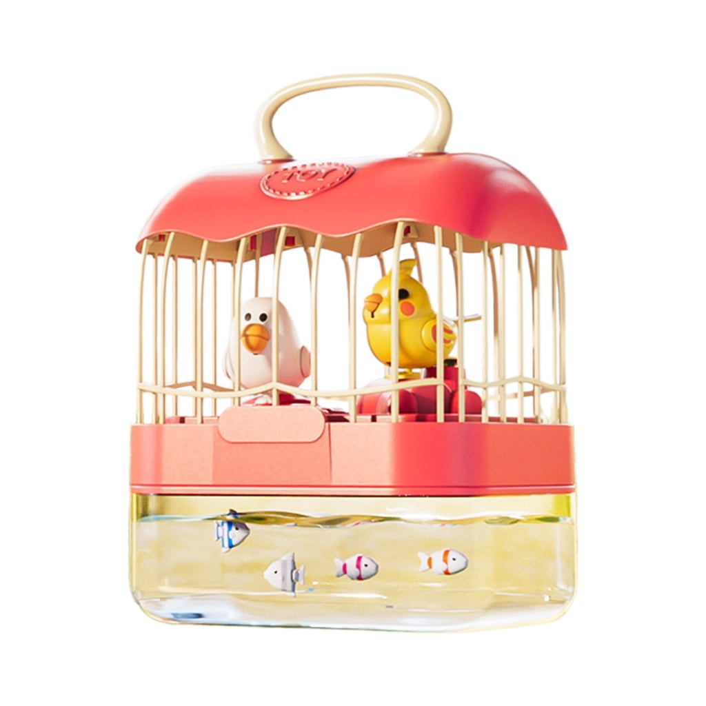 Bottone Cartoon Bird Flapping Repeating Toy Bird Wing Flapping Cage ...