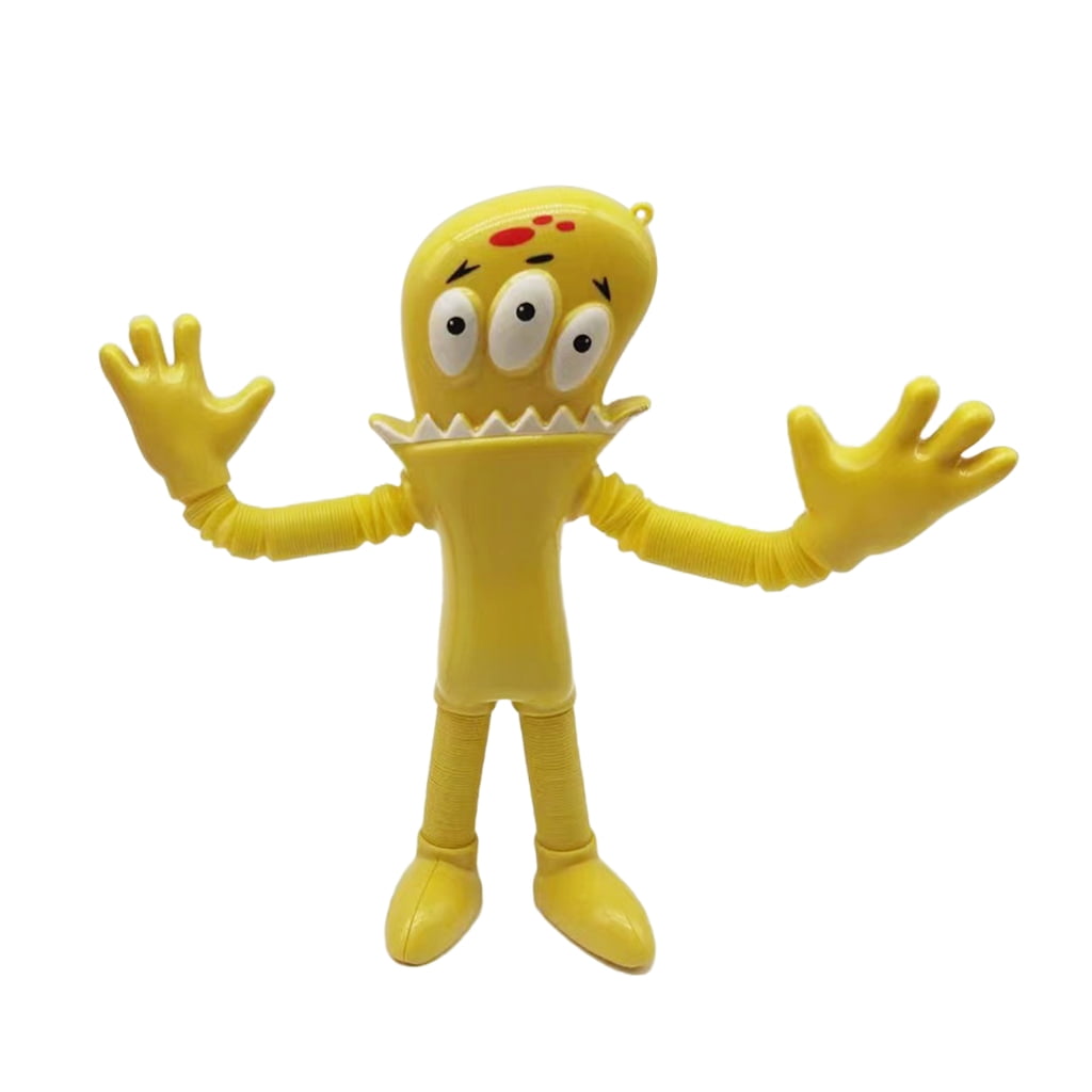 Bottone Children Suction Cup Toy Elastic Tubes Stress Relief Telescopic ...