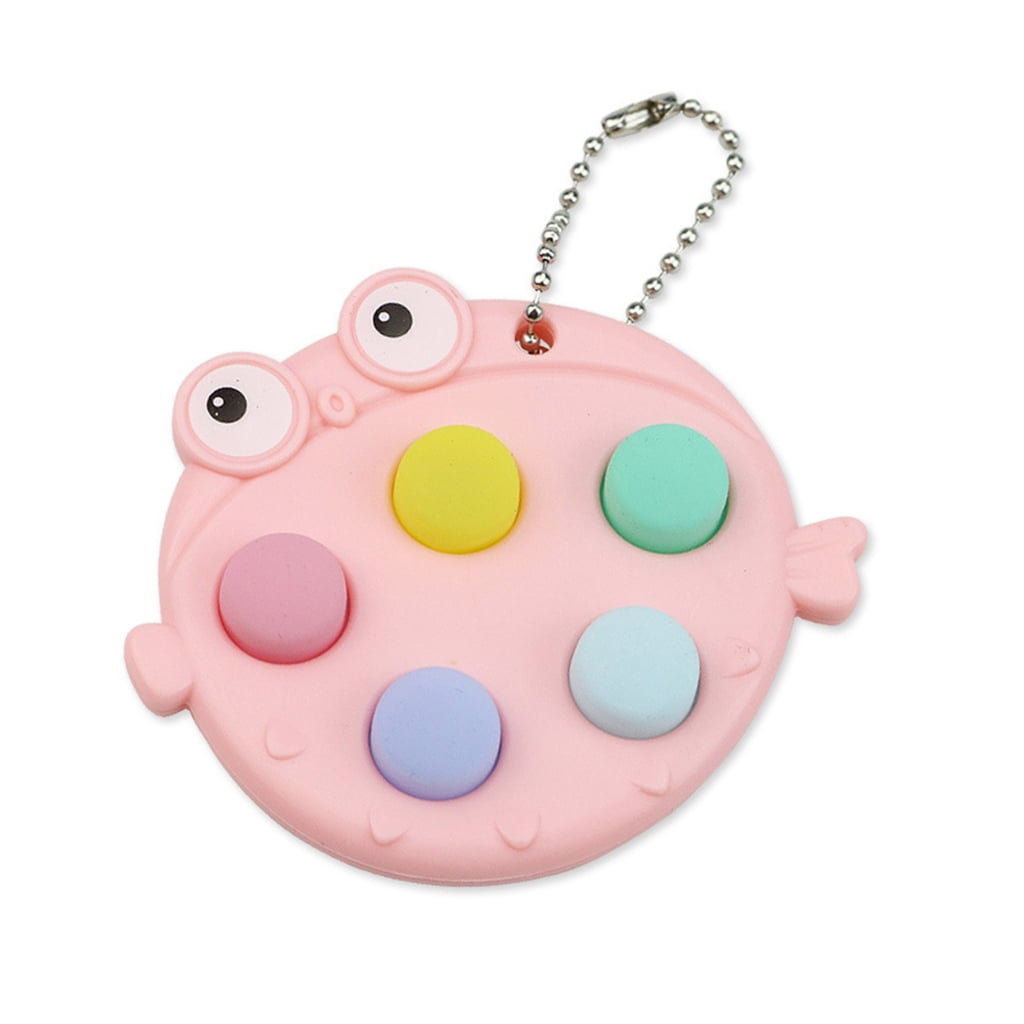 Bottone Cute Fish Shape Mochi Keychain Toy Toy Mini Gadget Keychain ...