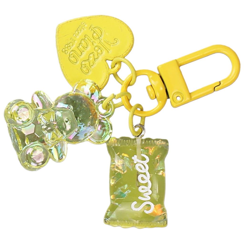 Bottone Cute Heart Candy Pendant Keychain Hangings Decorations Compact ...