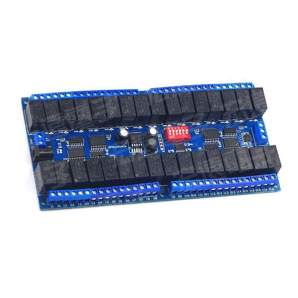 Bottone DC12V 32/16/8 Channel RS485 Relays Module Ideal for Home and ...