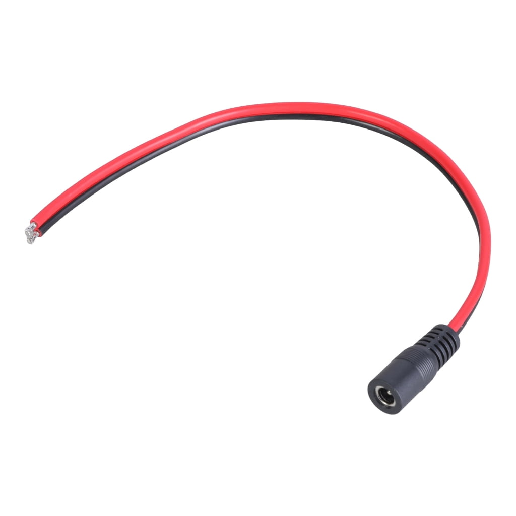 Bottone DC5.5x2.1mm Female Connectors Cable 14AWG for Car Charger LED ...