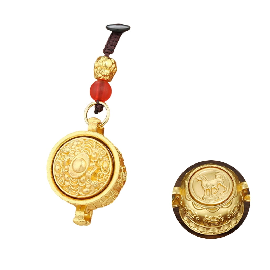 Bottone Elegant Treasure Basin Keychain Eye Catching An1ma1 Keychain ...