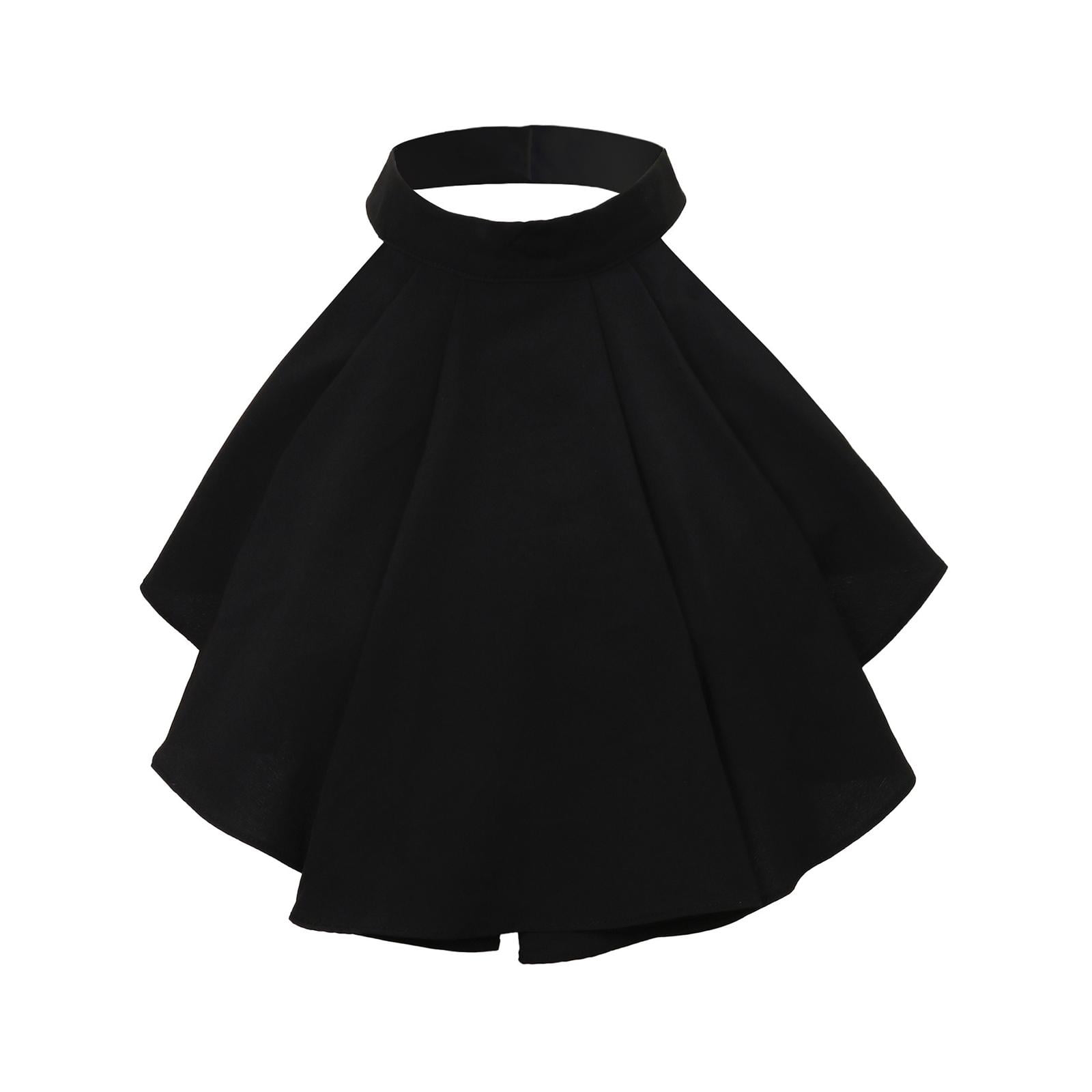 Bottone Elegant Victorian Costume Collar Ruffled Lace Jabot Neck Collar ...