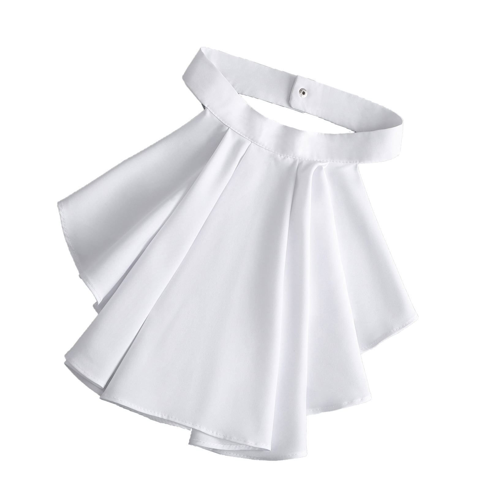 Bottone Elegant Victorian Costume Collar Ruffled Lace Jabot Neck Collar ...