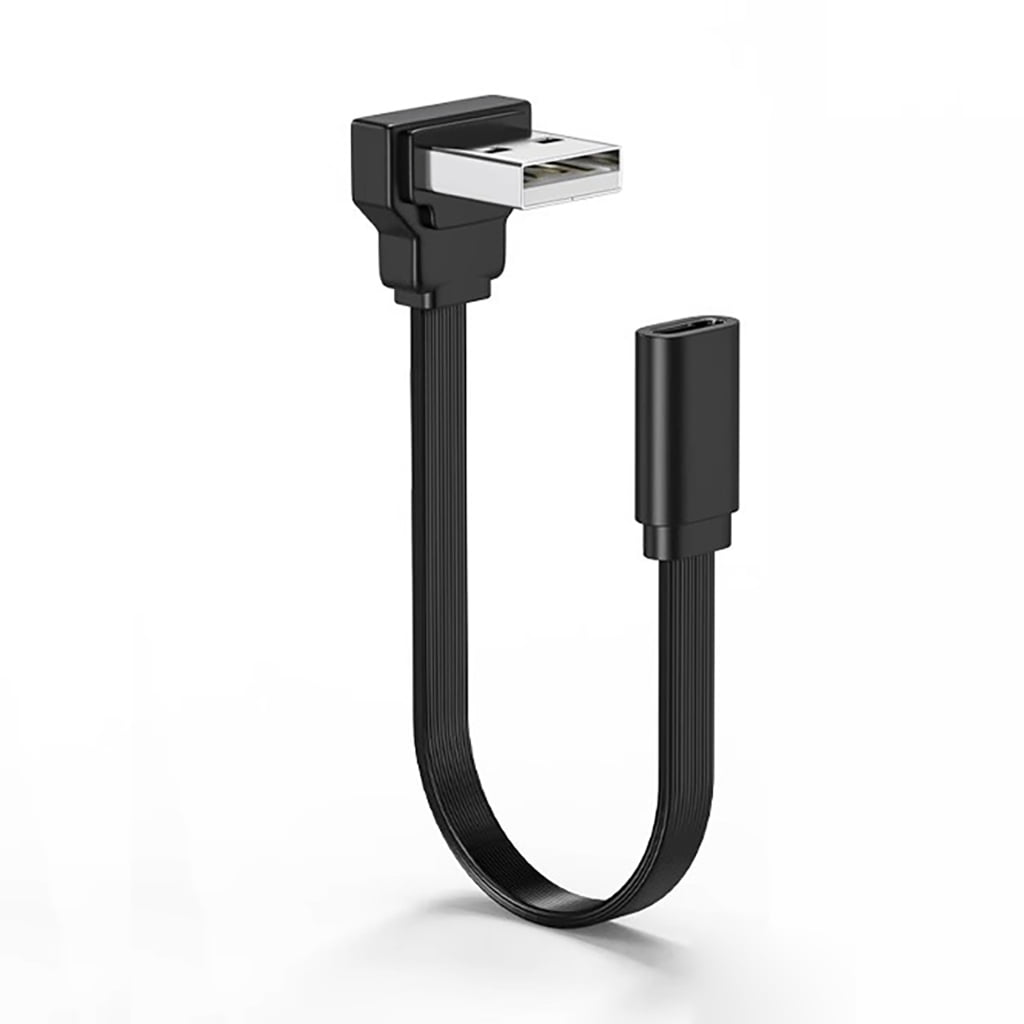 Bottone Flexible USB 2.0 to Type C Adapter Cable with 90 Degree Angle ...
