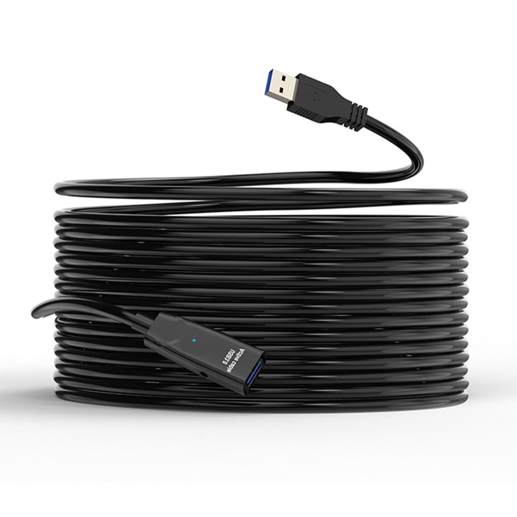 Bottone Flexible USB 3.0 Extender Cable Data Cord with Signal Boosters ...