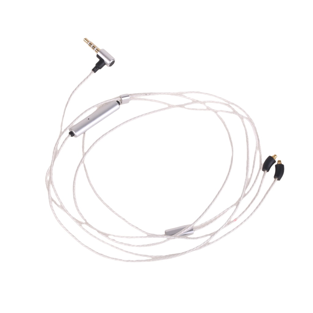 Bottone Headphone Cable Replacement Double MMCX & 3.5mm Port AUX Cable ...