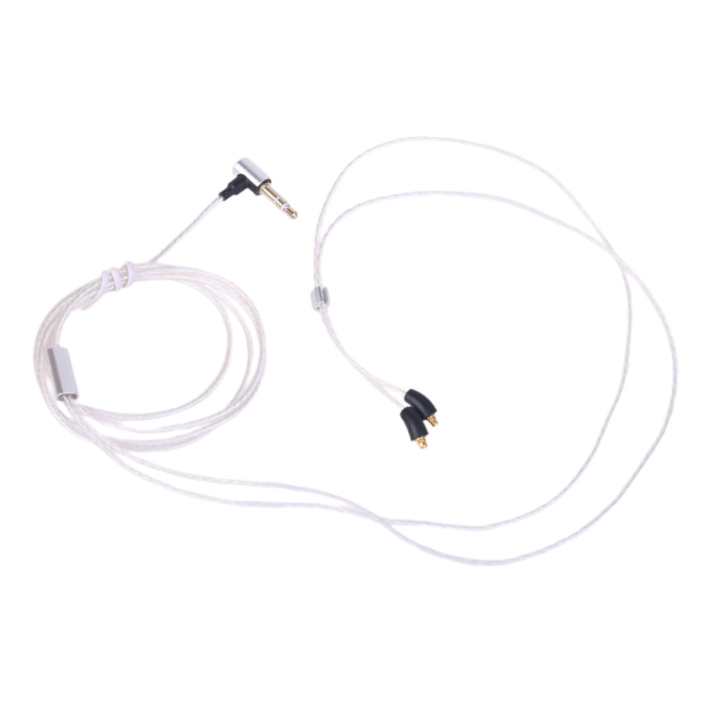 Bottone Headphone Cable Replacement Double MMCX & 3.5mm Port AUX Cable ...