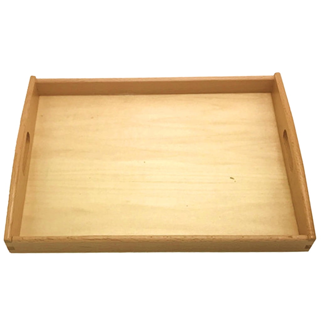 Bottone Learning Container Tray Interactive Game Storage Box W00den ...