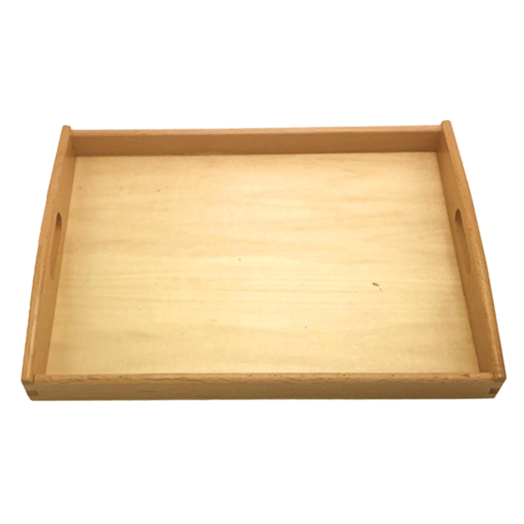 Bottone Learning Container Tray Interactive Game Storage Box W00den ...