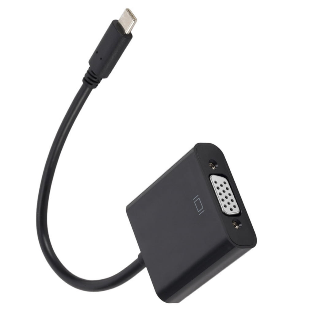 Bottone Lightweight USB C to VGA Converter Cable Double Female ...